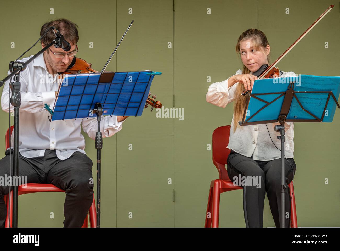 Outdoor musical instruments hi-res stock photography and images - Alamy