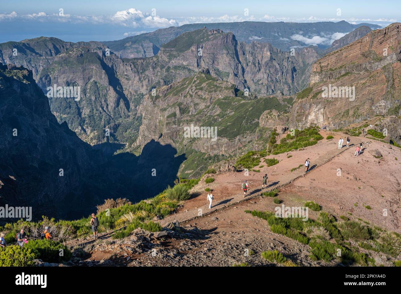 View from Pico do Areeiro, Madeira Stock Photo - Alamy