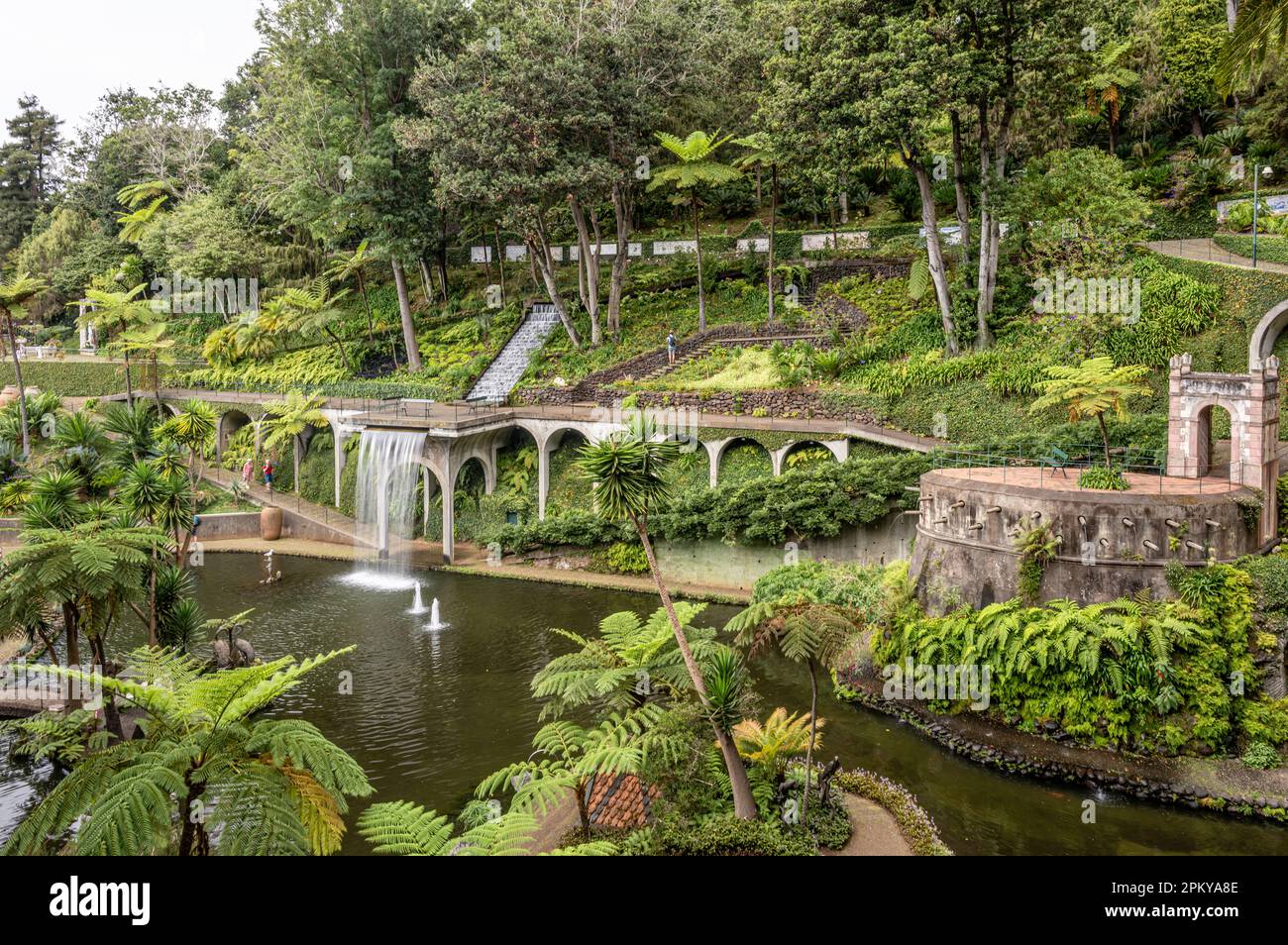 Monte Palace Tropical Garden, Madeira Stock Photo - Alamy