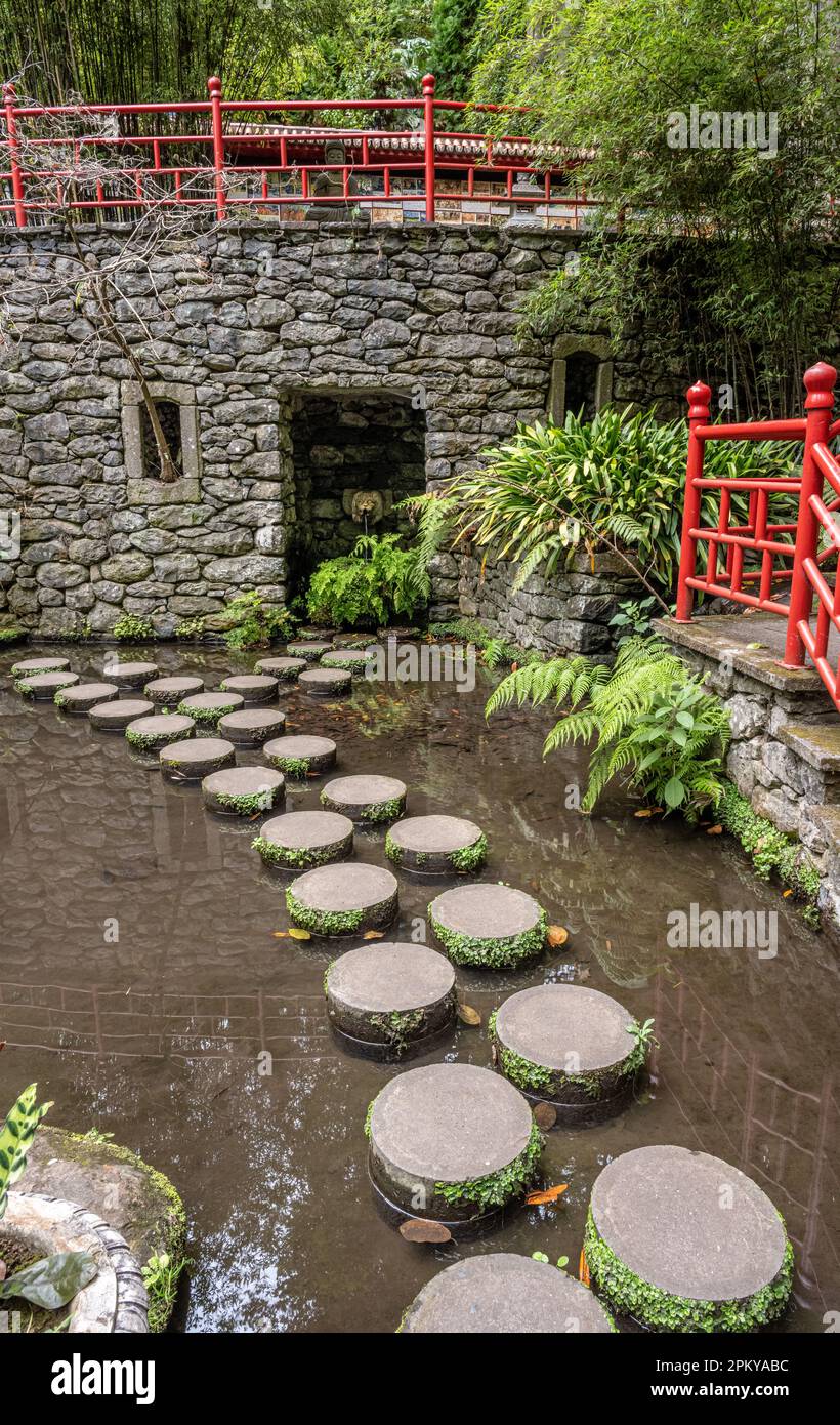Monte Palace Tropical Garden, Madeira Stock Photo - Alamy