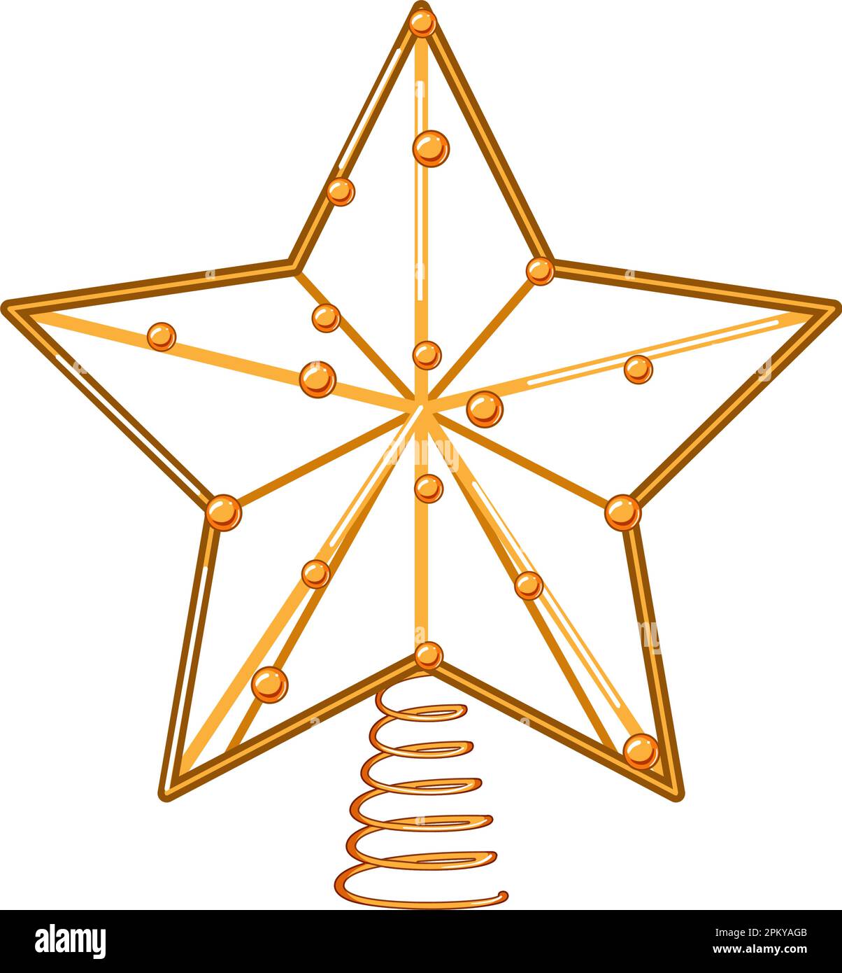 graphic christmas star cartoon vector illustration Stock Vector Image ...