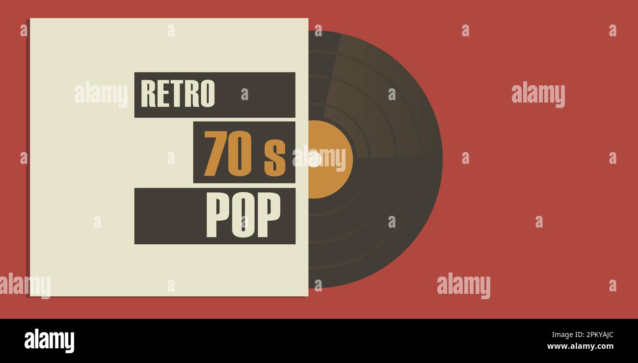 Record player 70s Stock Vector Images - Alamy