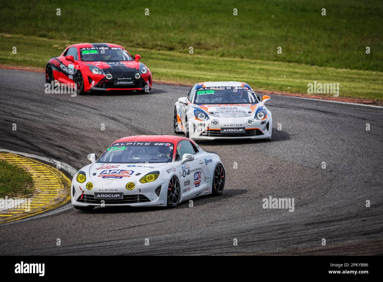 04 JOUSSET Leo, Race Cars Consulting, Alpine A110 Cup, Junior, action ...