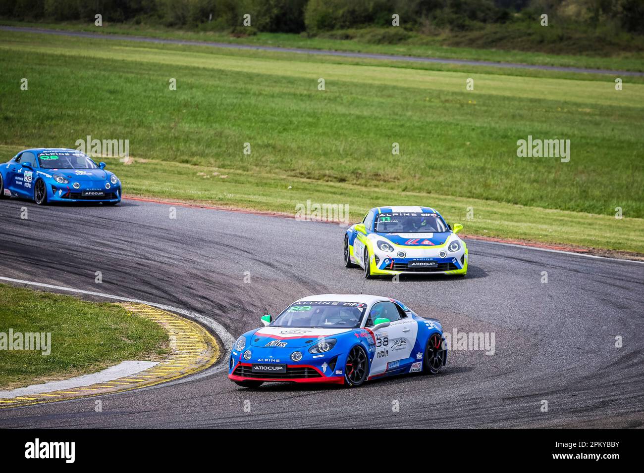 38 FAVRE Romain, VPS Racing, Alpine A110 Cup, Junior, action during the ...