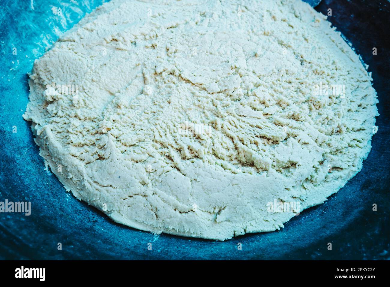 Nepali Sweet Dish Khuwa or Kurauni Made from Milk Stock Photo - Alamy