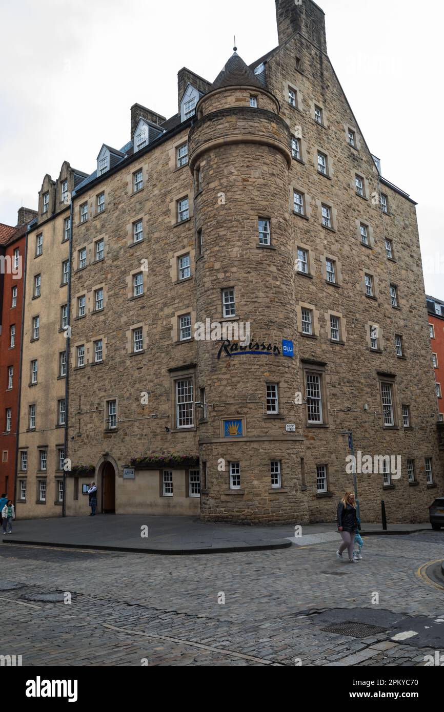 Radisson Blu Hotel in The Famous Royal Mile In Edinburgh Scotland, UK ...