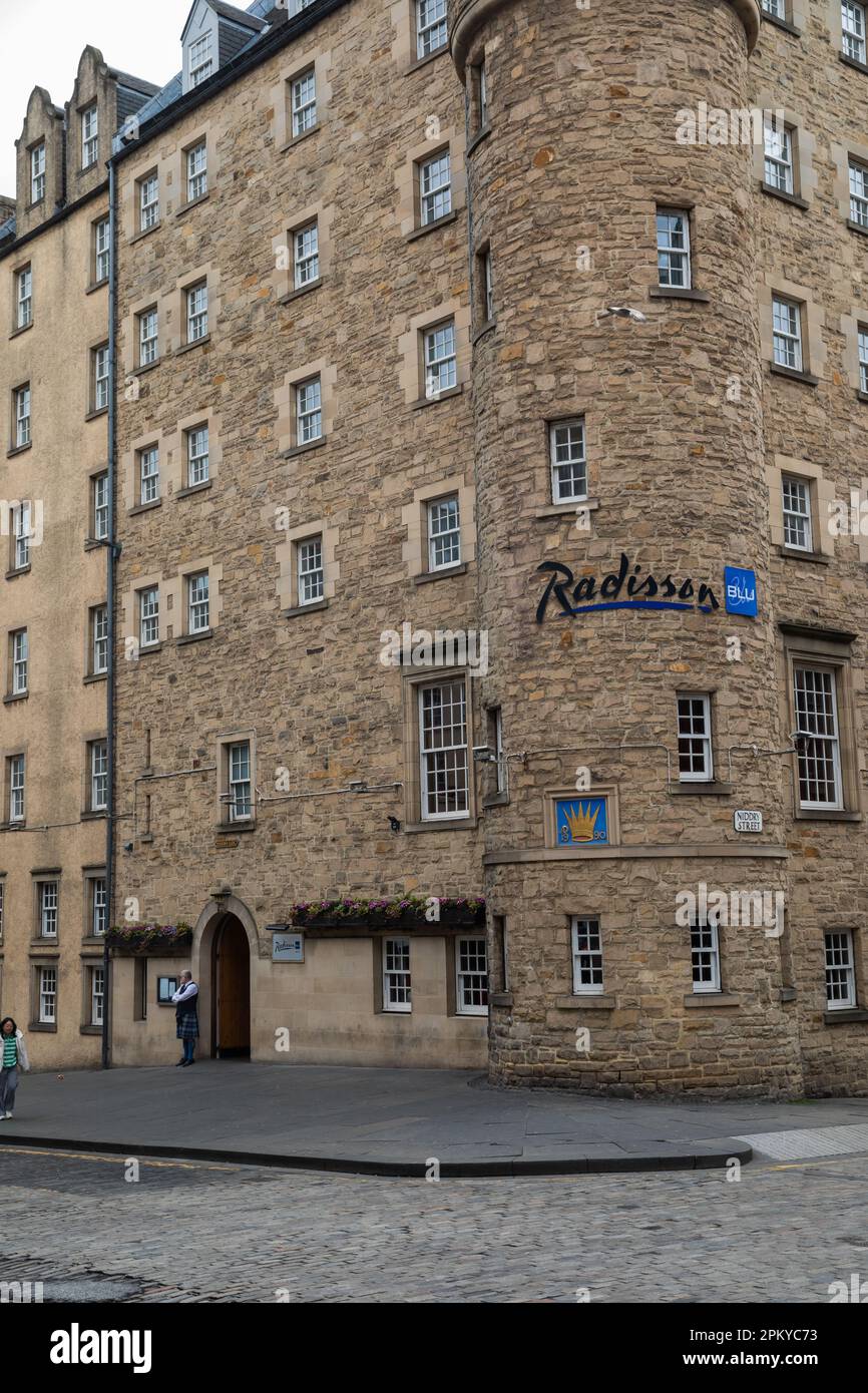 Radisson Blu Hotel in The Famous Royal Mile In Edinburgh Scotland, UK ...