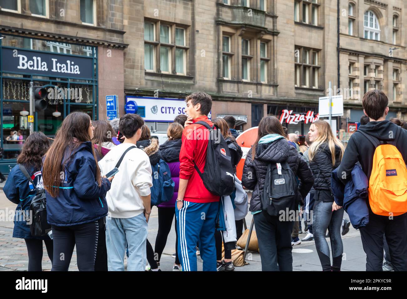Bella Italia In Edinburgh Scotland, UK Stock Photo - Alamy