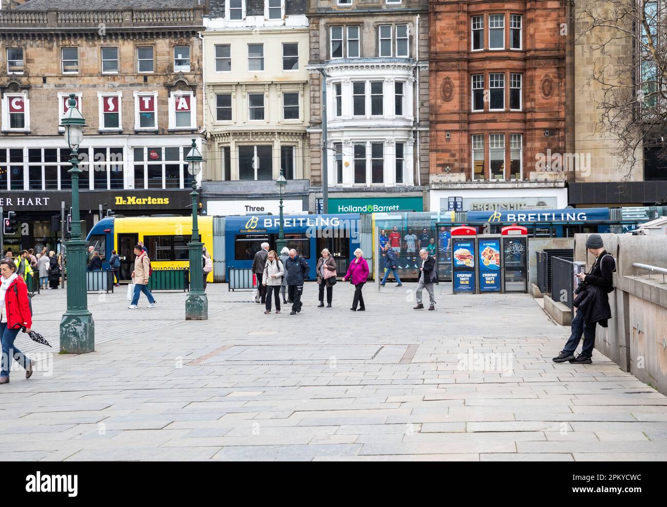 Tram In Edinburgh Scotland, UK Stock Photo - Alamy