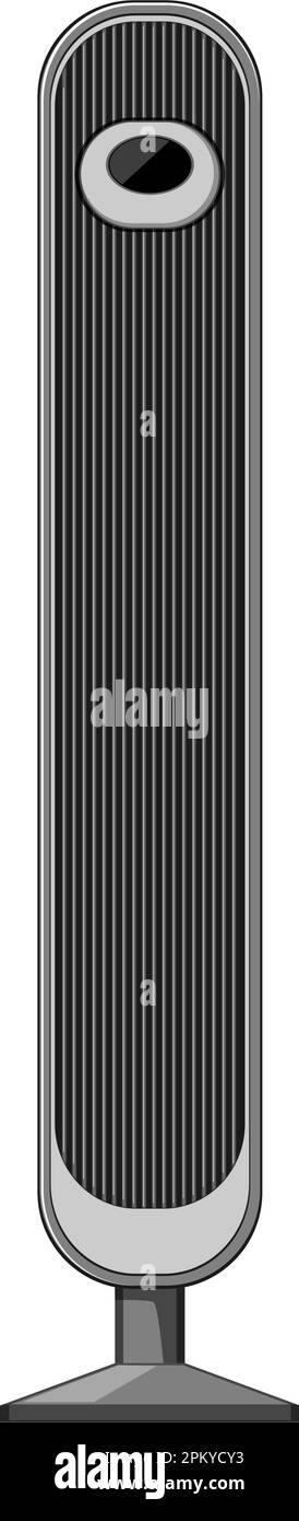 cool electric fan cartoon vector illustration Stock Vector Image & Art ...