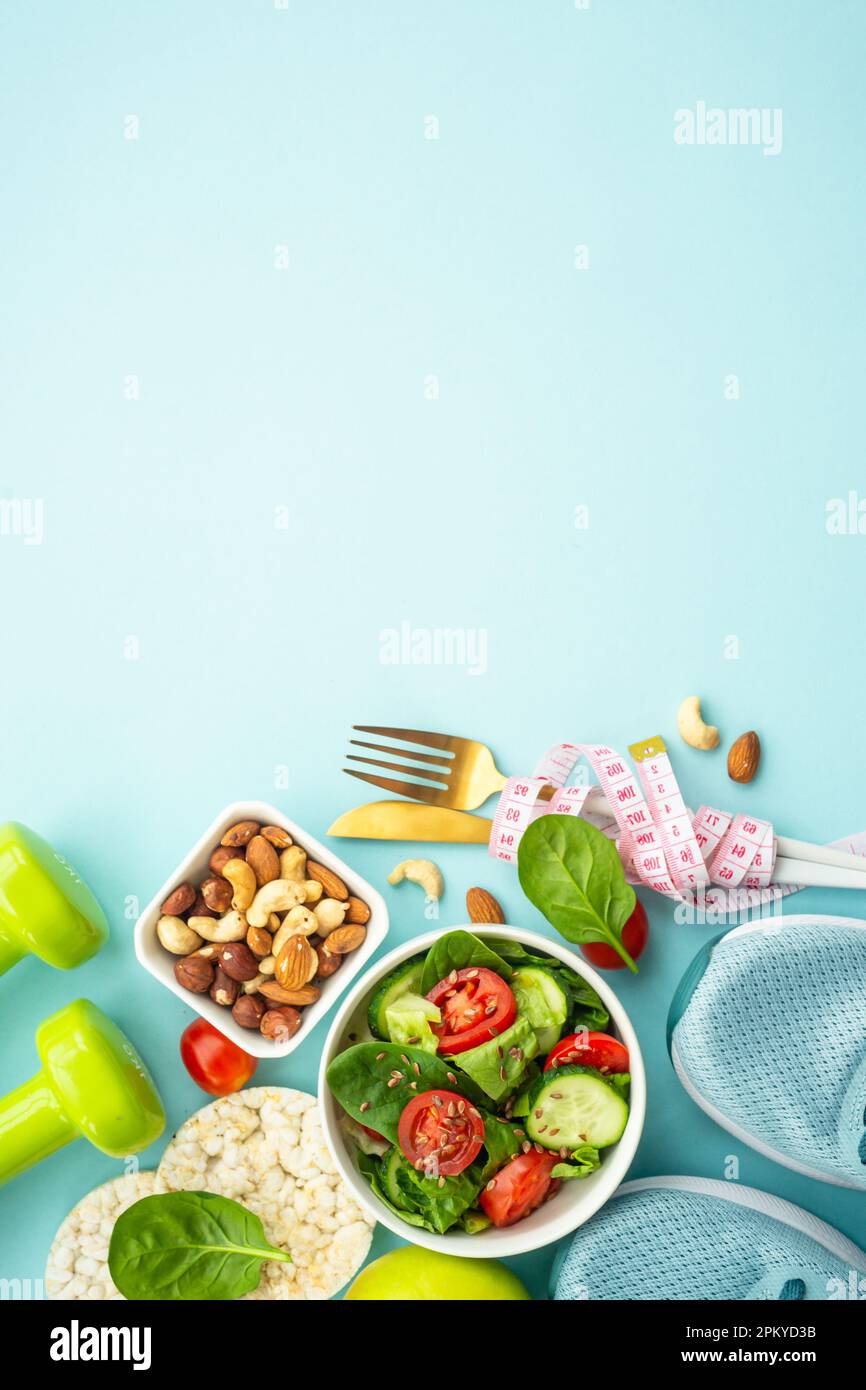 Fitness, workout, healthy lifestyle and clean eating concept Stock ...
