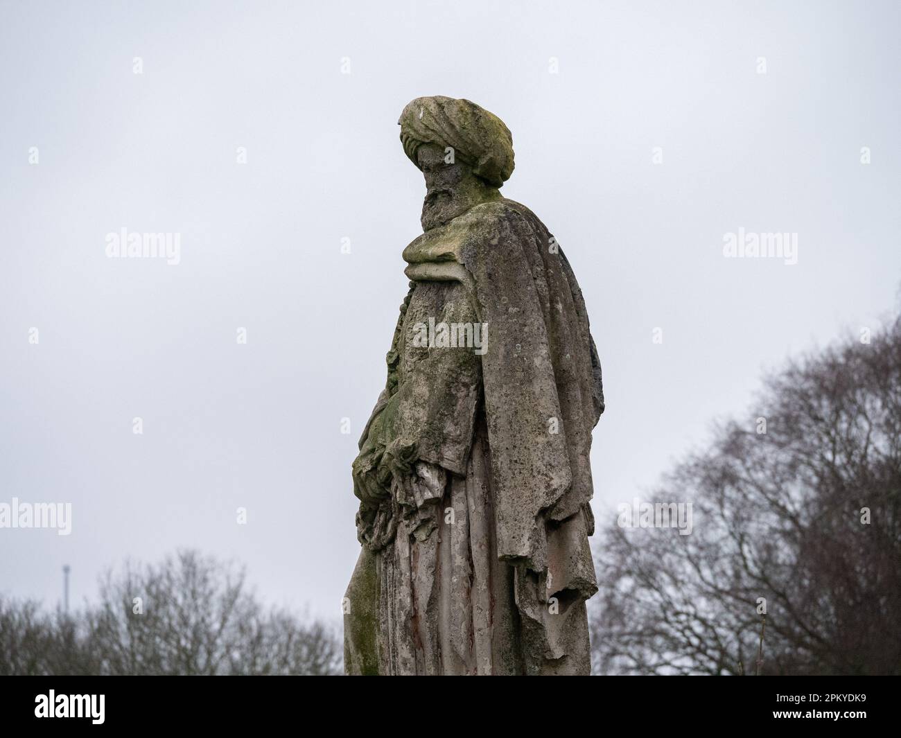 Statue that personifies Turkey by Baron Carlo Marochetti located in ...