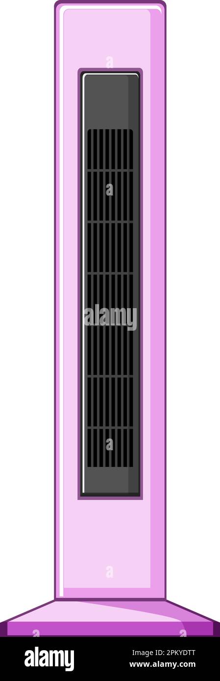 blower electric fan cartoon vector illustration Stock Vector Image ...