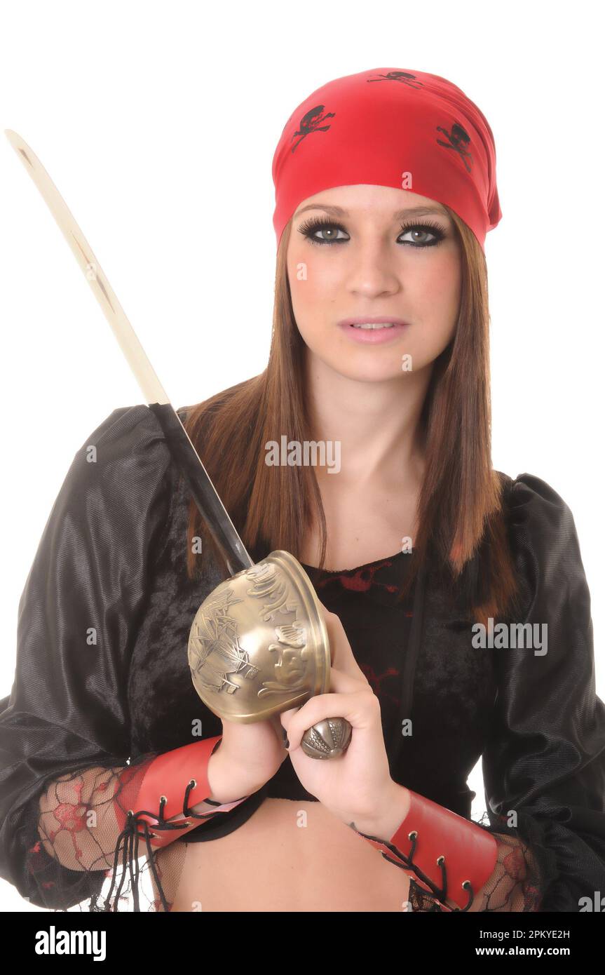 Girl with a sword hi-res stock photography and images - Alamy