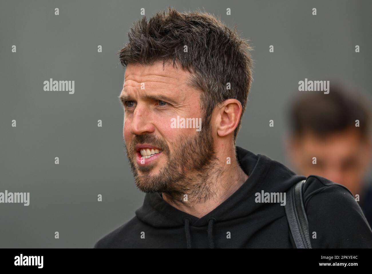 Michael Carrick Manager of Middlesbrough arrives ahead of the Sky Bet ...