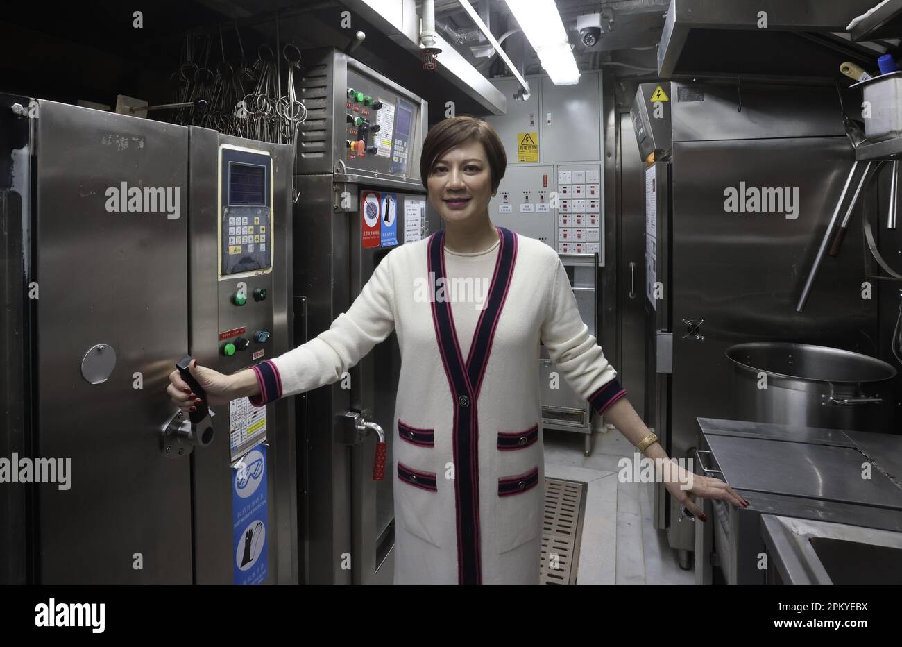 Tai Hing Group Executive Director Jojo Chan Shuk-fong, at Tai Hing in ...