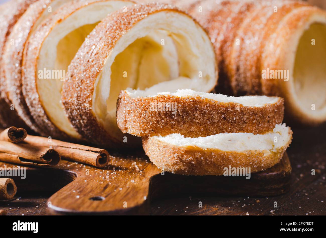 Kurtosh Kolach, Traditional Hungarian and Romanian Street Food, Freshly ...