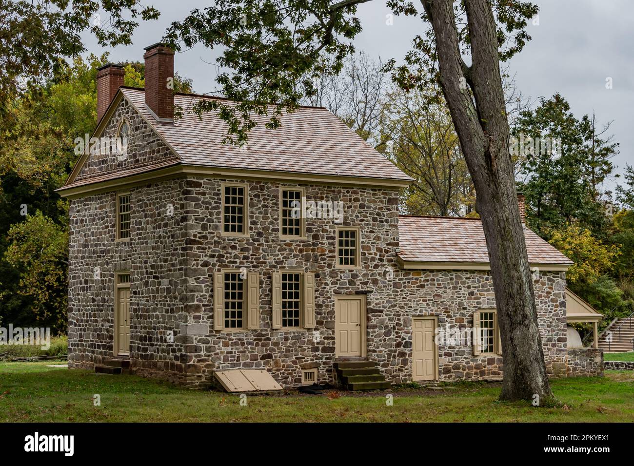 Isaac Potts House, Valley Forge Pennsylvania USA, Valley Forge ...