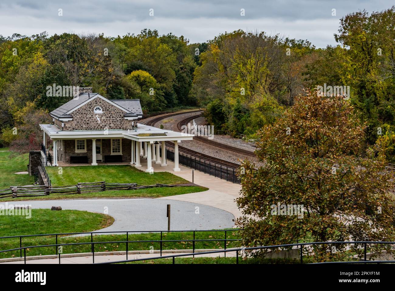 Valley forge railway station hi-res stock photography and images - Alamy