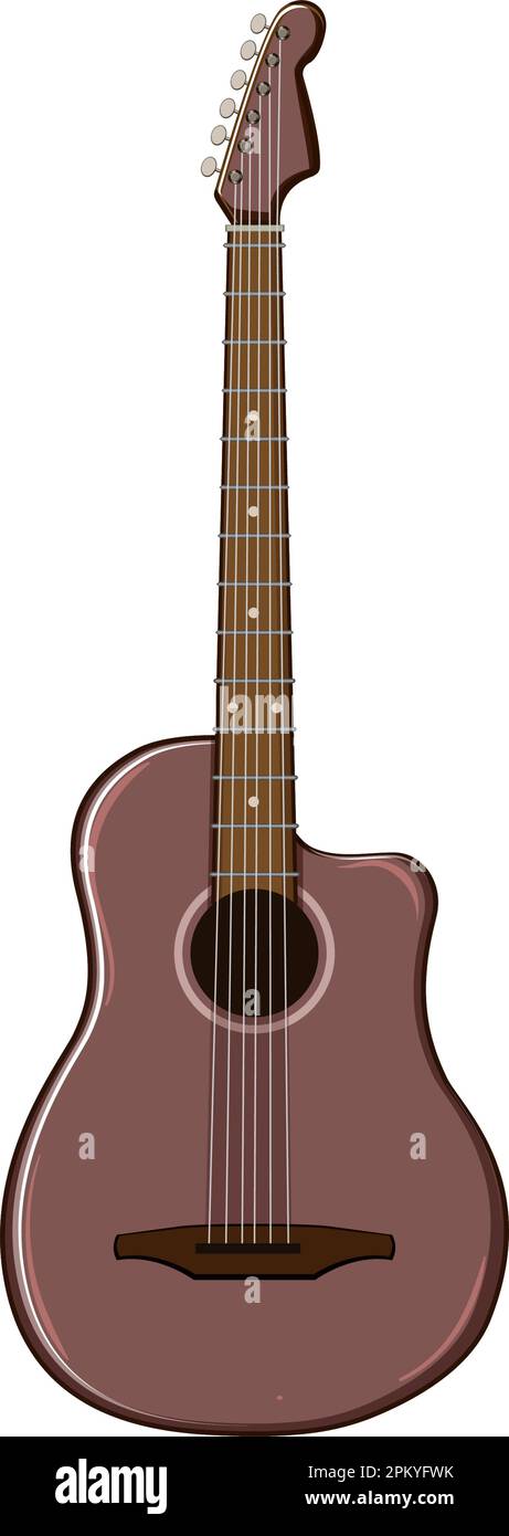 acoustic guitar music cartoon vector illustration Stock Vector Image ... acoustic guitar music cartoon vector illustration Stock Vector Image ...