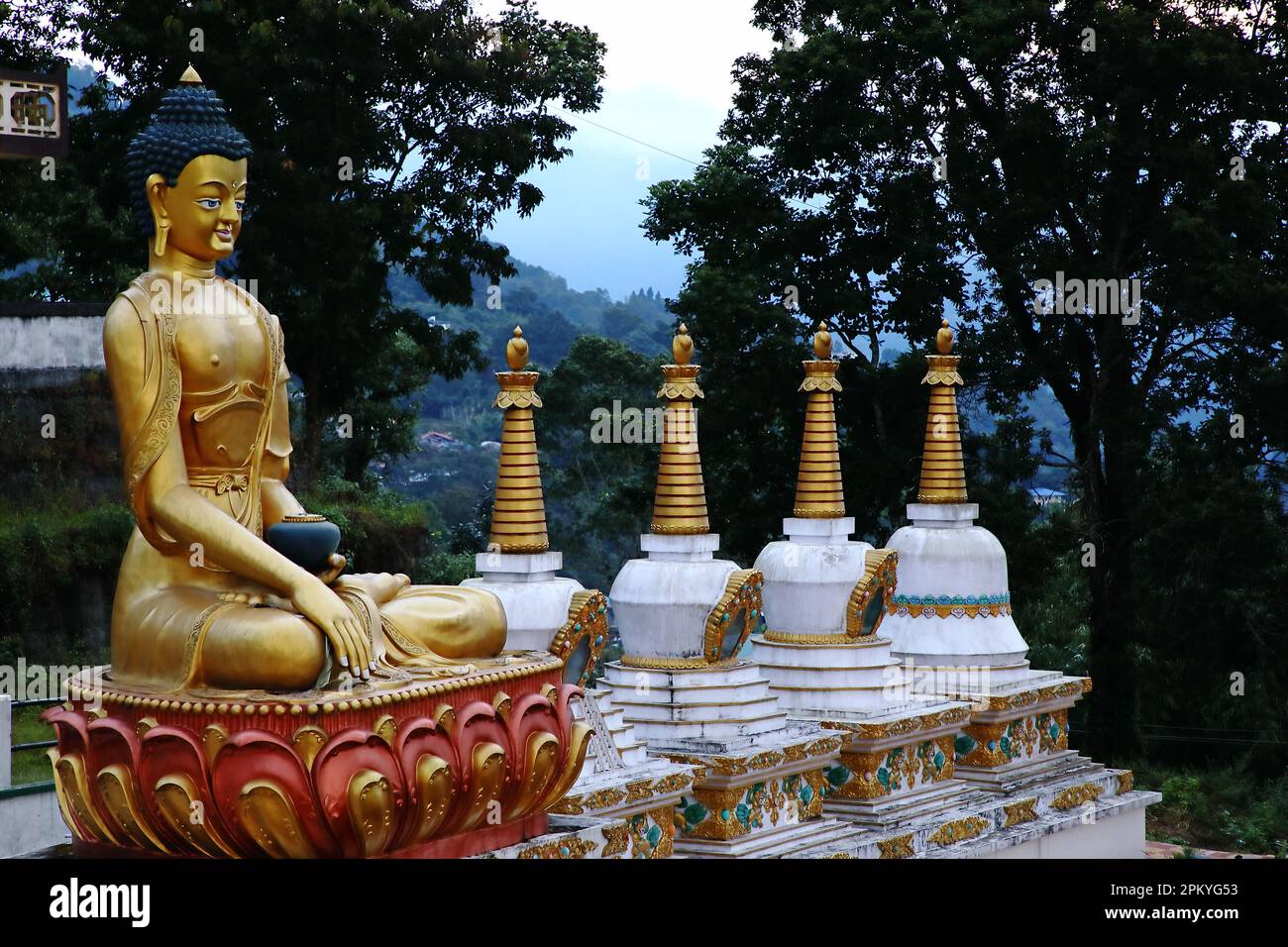 Kalimpong monastery hi-res stock photography and images - Alamy