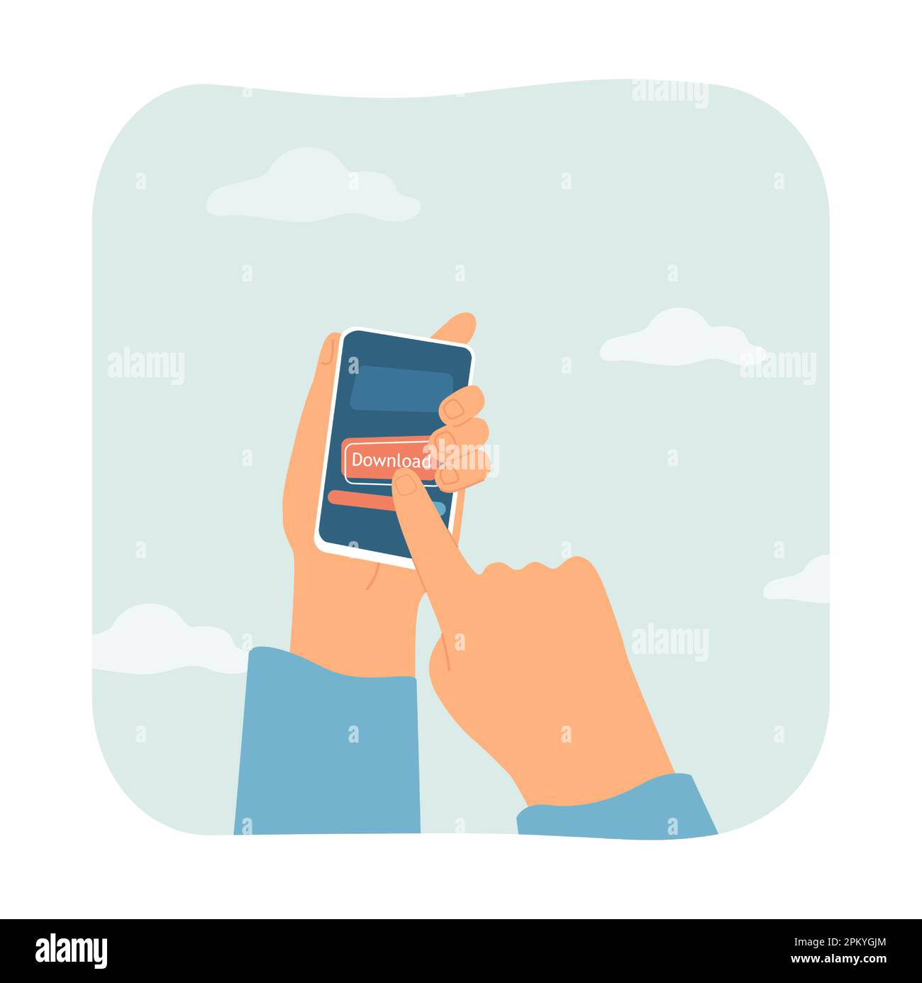 Person downloading Stock Vector Images - Alamy