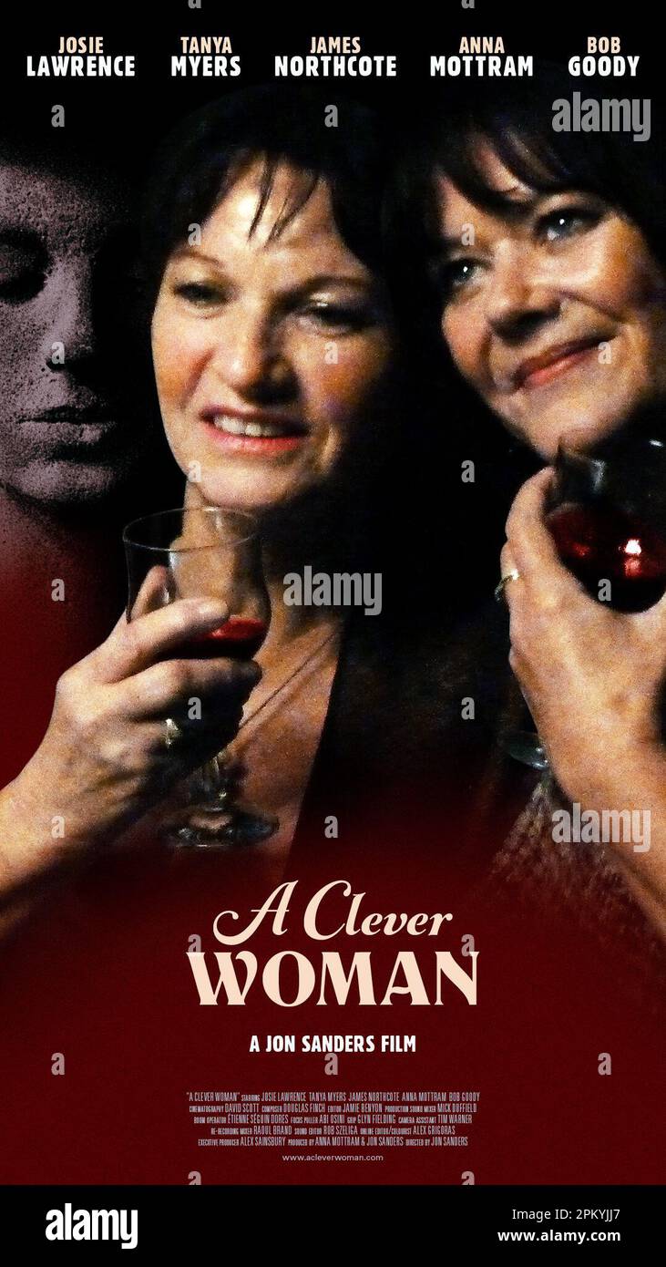 A Clever Woman poster Tanya Myers & Josie Lawrence Stock Photo - Alamy