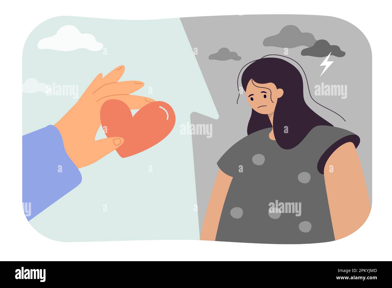 Sad upset business woman Stock Vector Images - Alamy