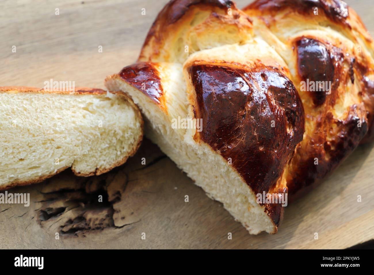A Freshly Baked Yeast Loaf Stock Photo Alamy