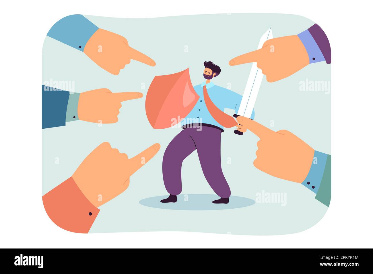 Showing sword Stock Vector Images - Alamy