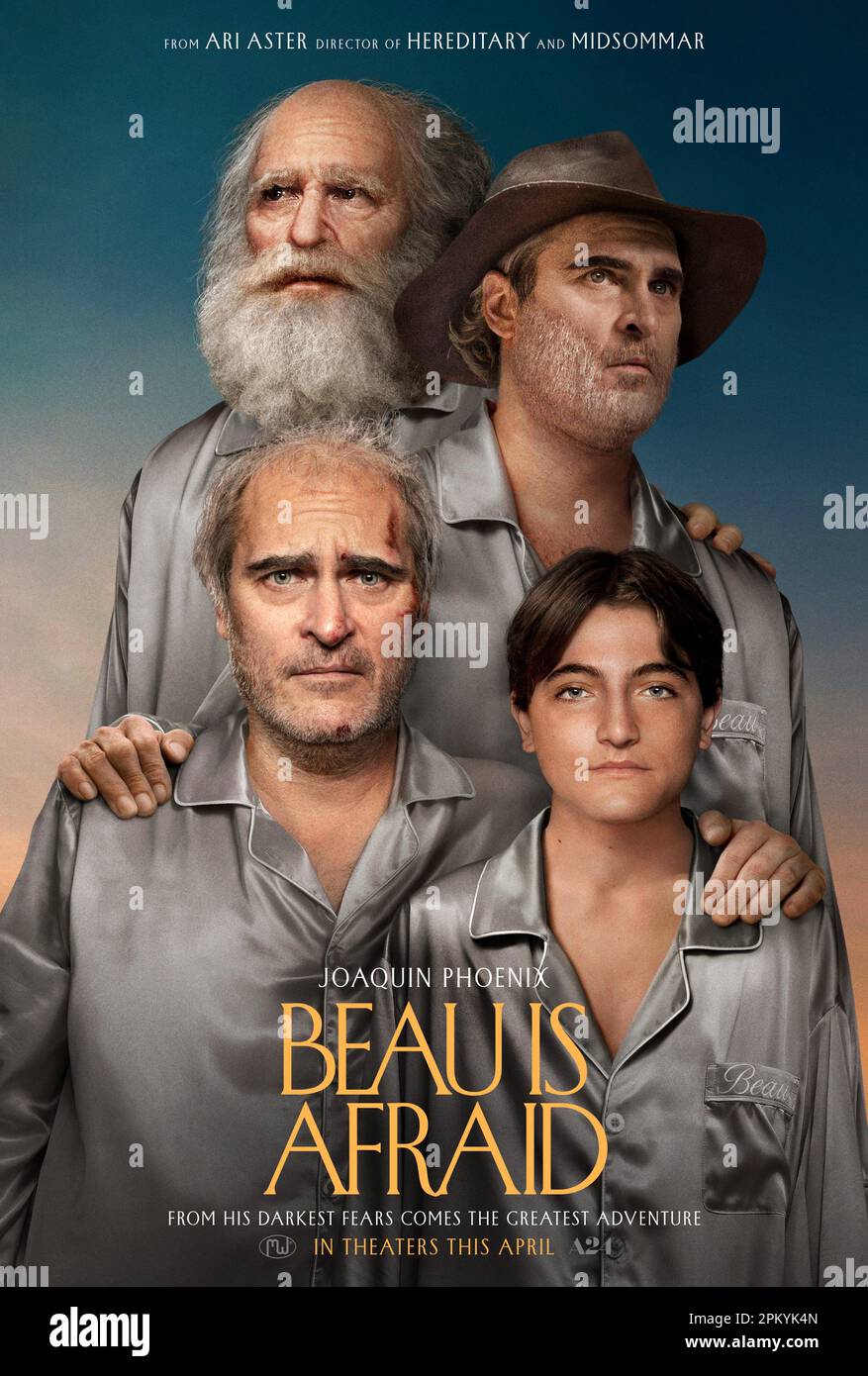 Beau Is Afraid Joaquin Phoenix Stock Photo - Alamy