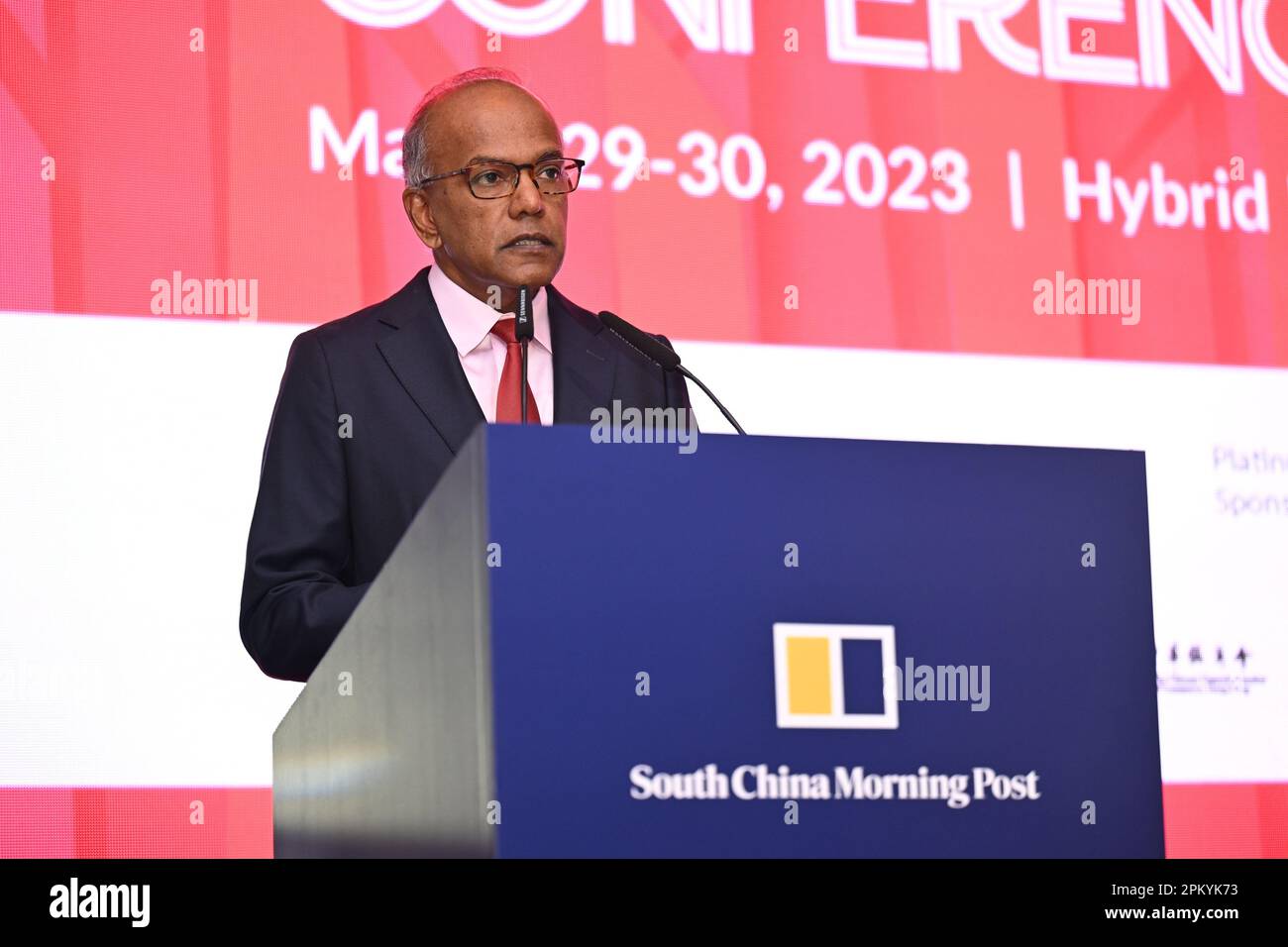 SingaporeHH Minister for Home Affairs and Law K Shanmugam addresses ...