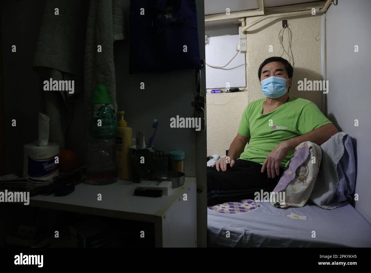 Franki Wong, poses for a picture in Yau Ma Tei. 31MAR23 SCMP/Edmond So ...