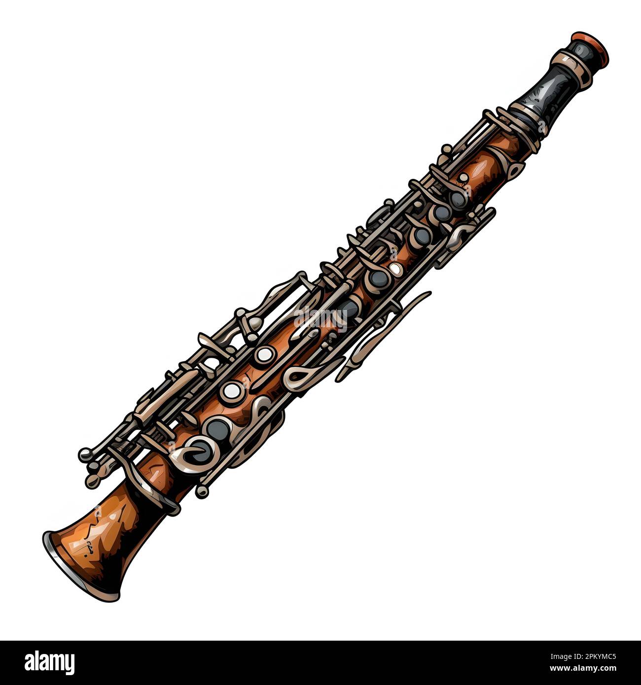 B Klarinetten Clipart