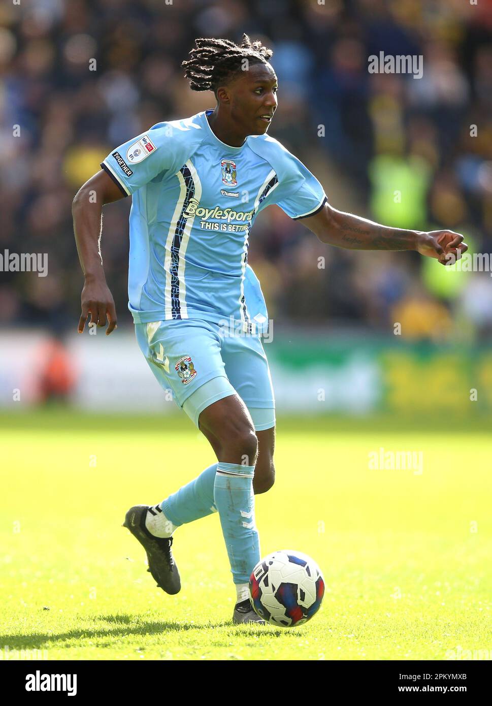 Coventry City's Brooke Norton-Cuffy in action during the Sky Bet ...