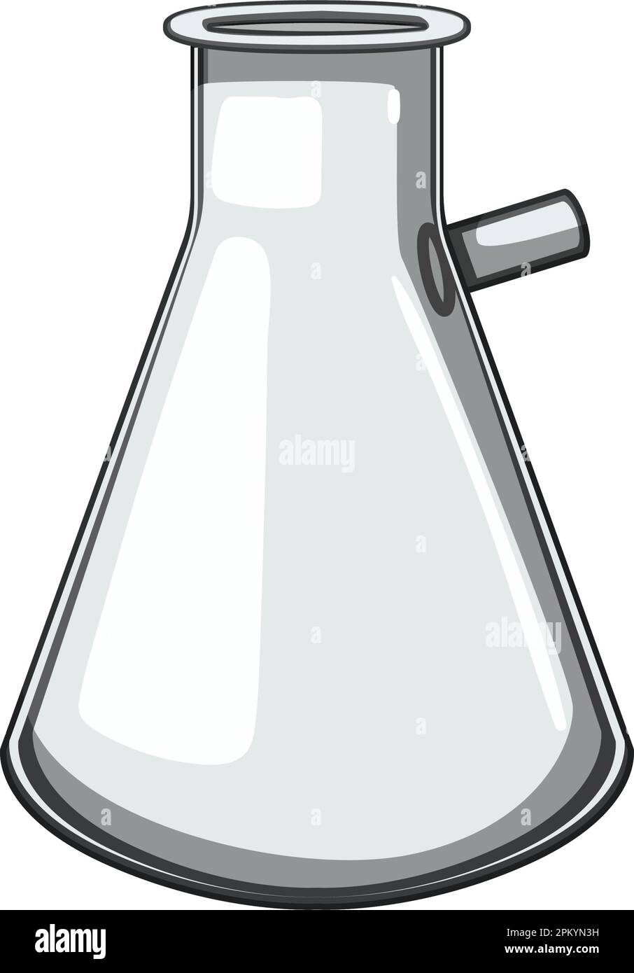 medicine laboratory glassware cartoon vector illustration Stock Vector ...