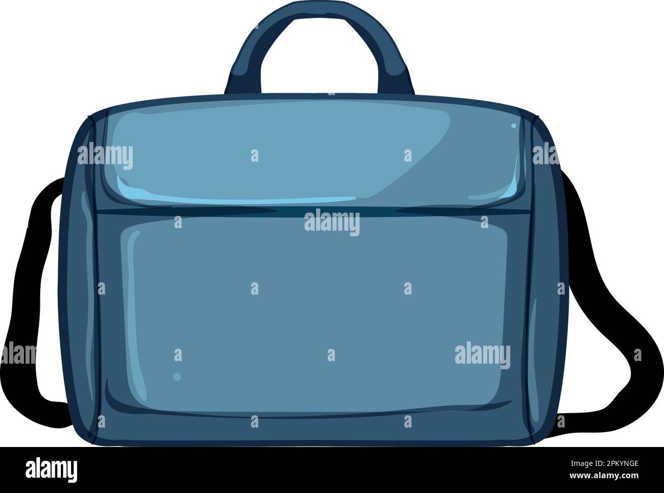 computer laptop bag cartoon vector illustration Stock Vector Image ...