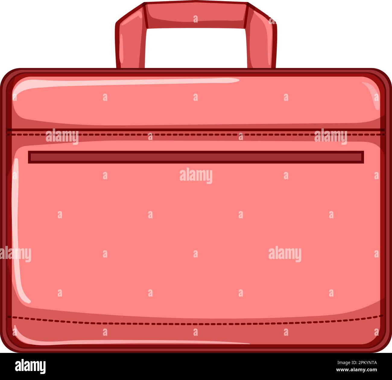 travel laptop bag cartoon vector illustration Stock Vector Image & Art ...