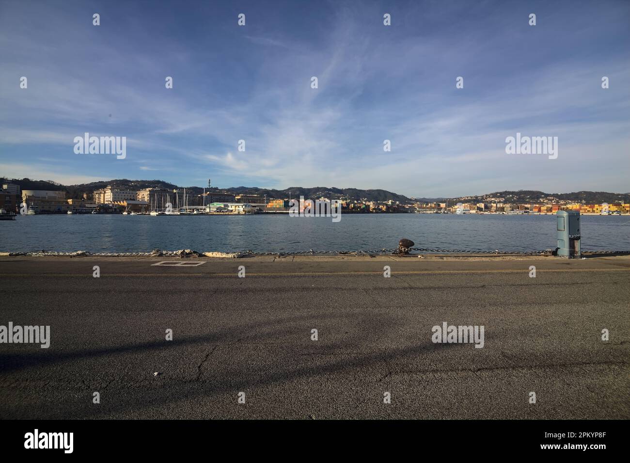 Cargo ship seen distance hi-res stock photography and images - Alamy
