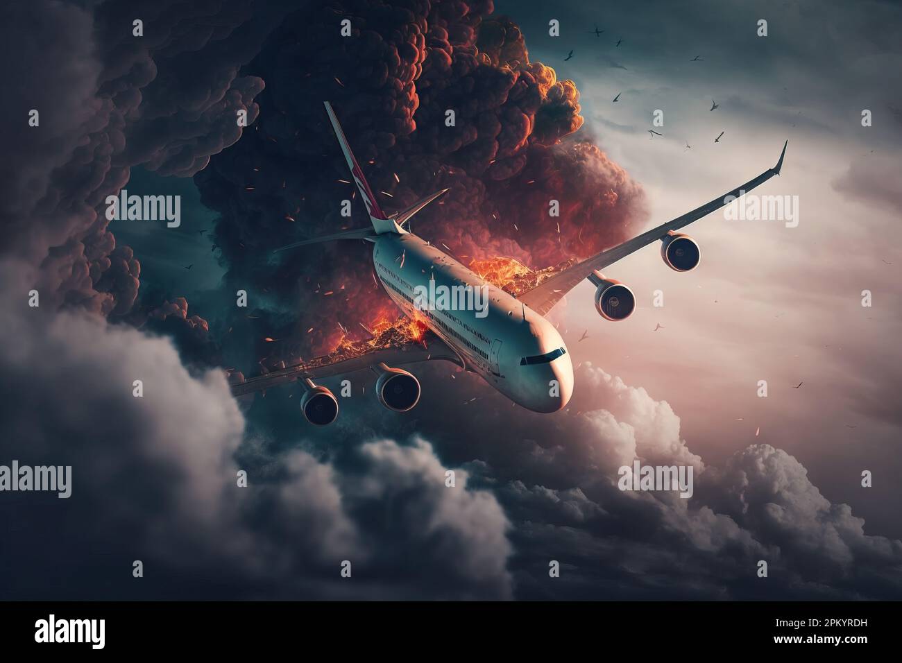 Aircraft malfunction hi-res stock photography and images - Alamy