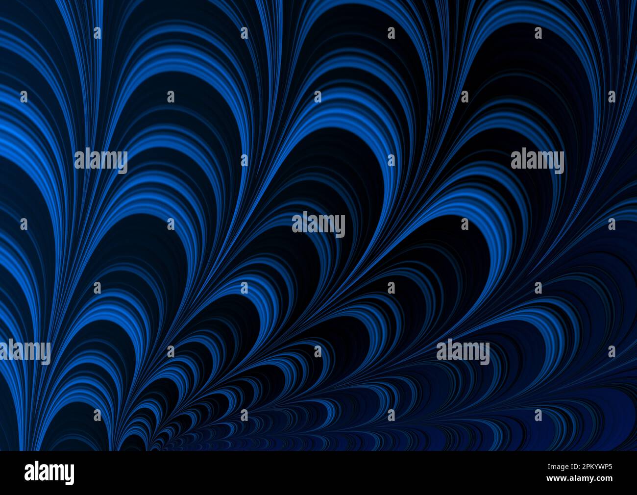Blue curves forming surreal fractal illustration Stock Photo - Alamy Blue curves forming surreal fractal illustration Stock Photo - Alamy