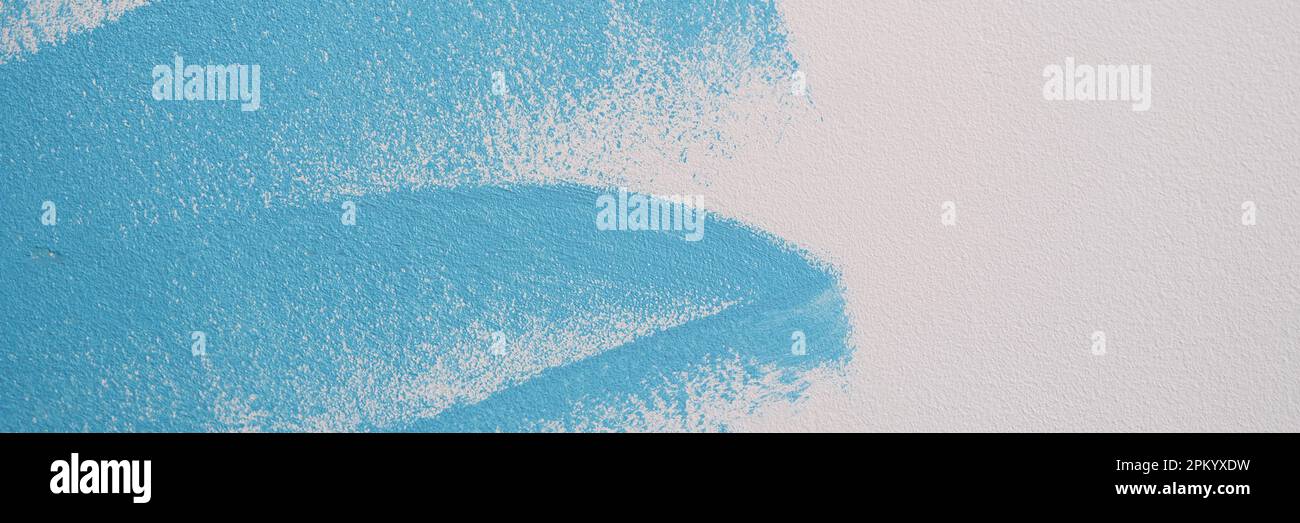 Wall painting design, home repair and renovation Stock Photo - Alamy