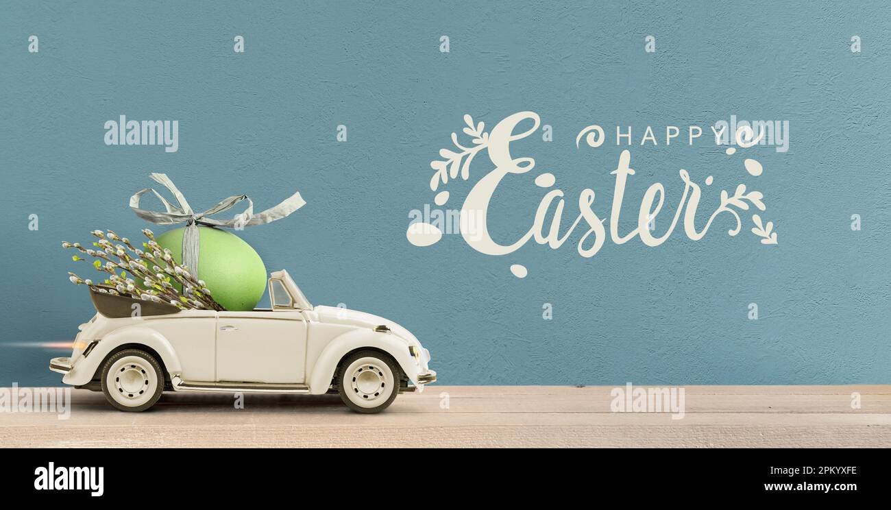 Easter vintage car hi-res stock photography and images - Alamy