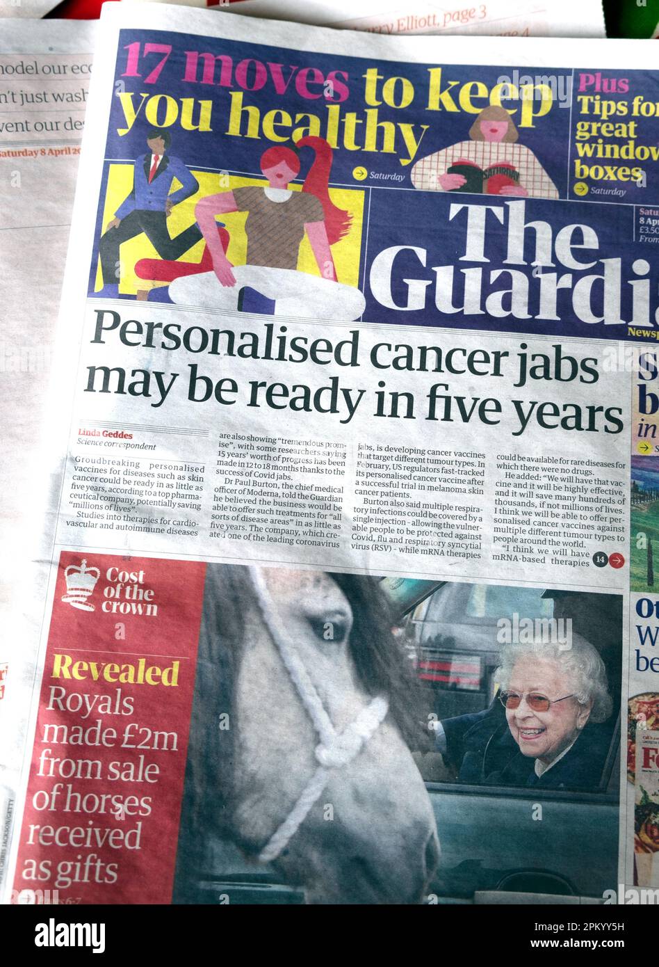 'Personalised cancer jabs may be ready in five years' Guardian ...