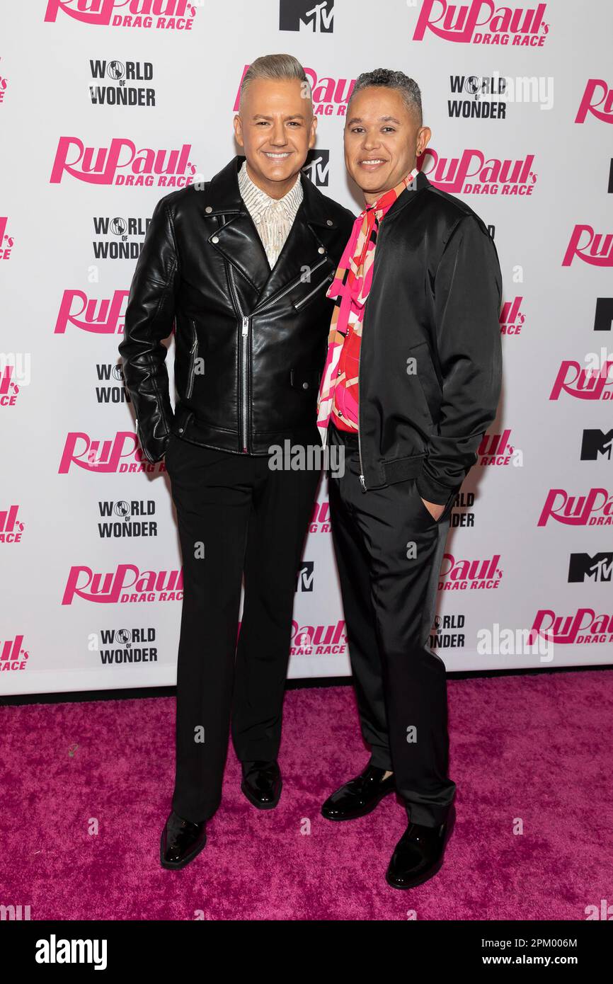 Los Angeles, USA. 01st Apr, 2023. Ross Mathews and Wellington Garcia attend the arrivals of ...