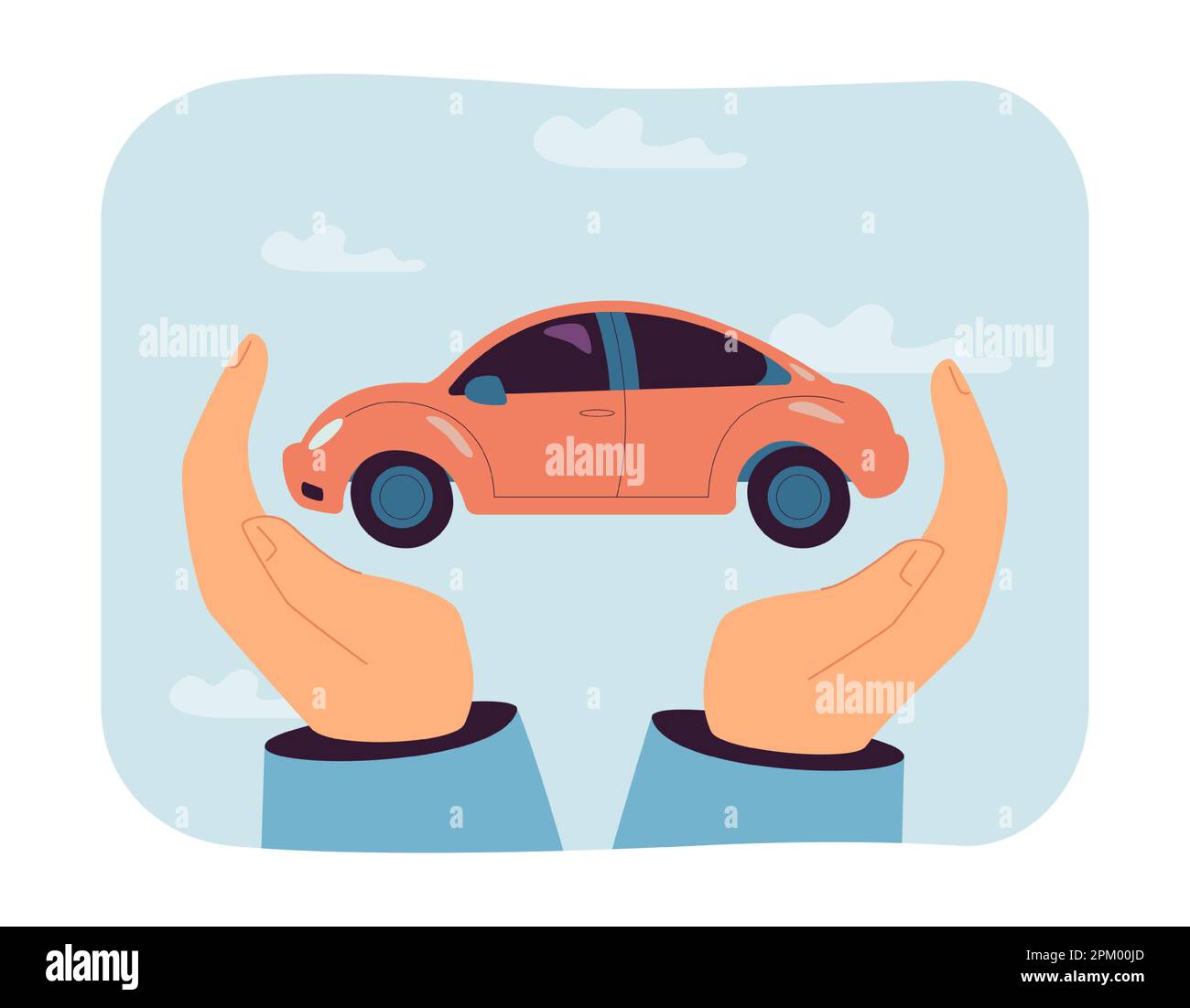 Very tiny car Stock Vector Images - Alamy