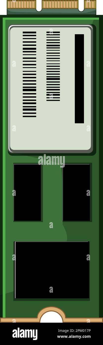 Nvme solid state drive Stock Vector Images - Alamy