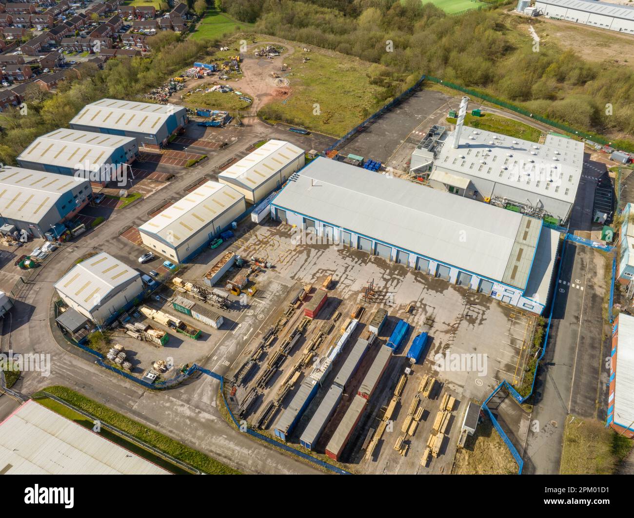 Random Drone Shots aerial Images From Stoke-On-Trent Stock Photo - Alamy