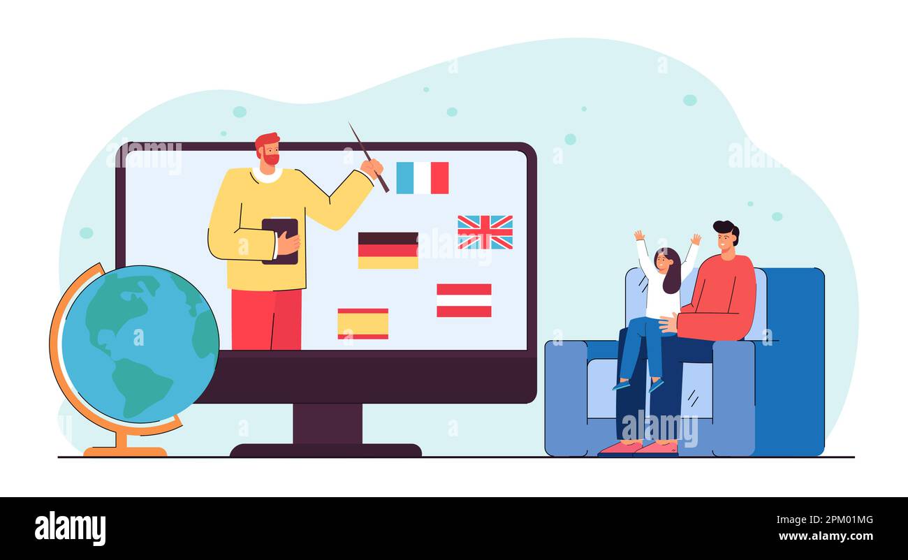 Modern languages class Stock Vector Images - Alamy