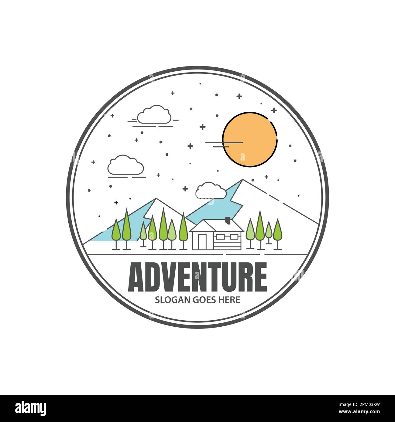 Vector outdoor art Stock Vector Images - Alamy